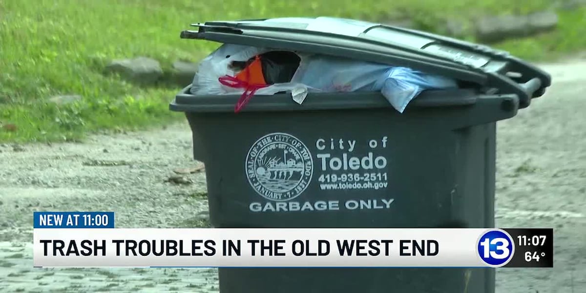 Old West End neighborhood struggling with trash removal Old West End neighborhood struggling with trash removal