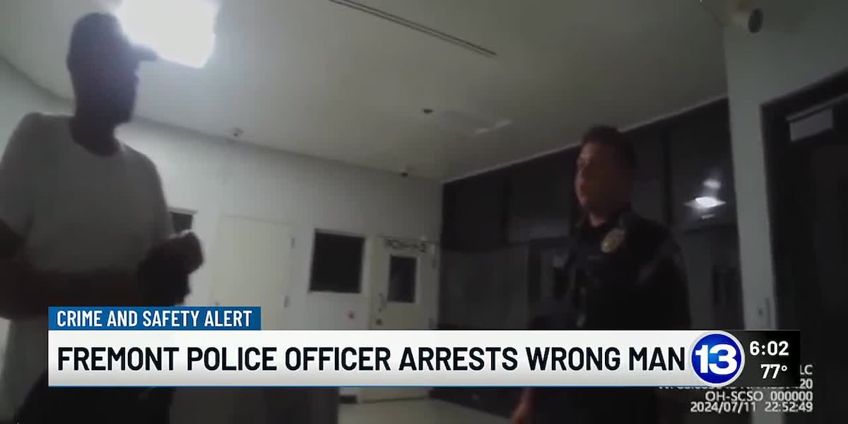Fremont Police Officer Disciplined For Arresting Wrong Man